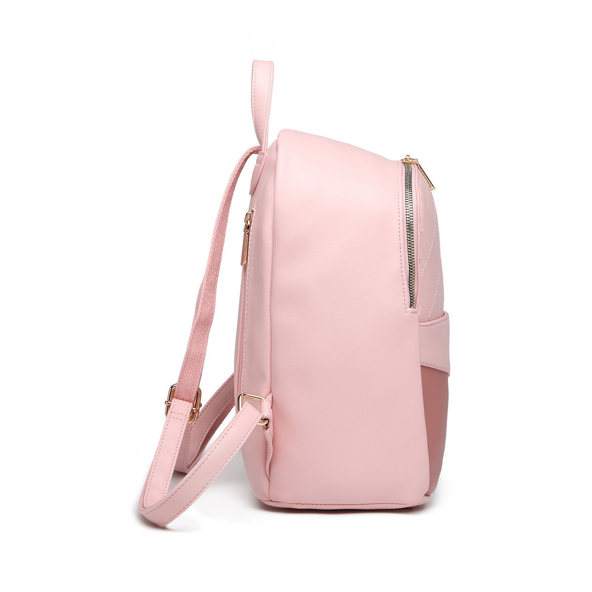 Buy Diana Korr Two Tone Checked Dk Backpack - Black Online