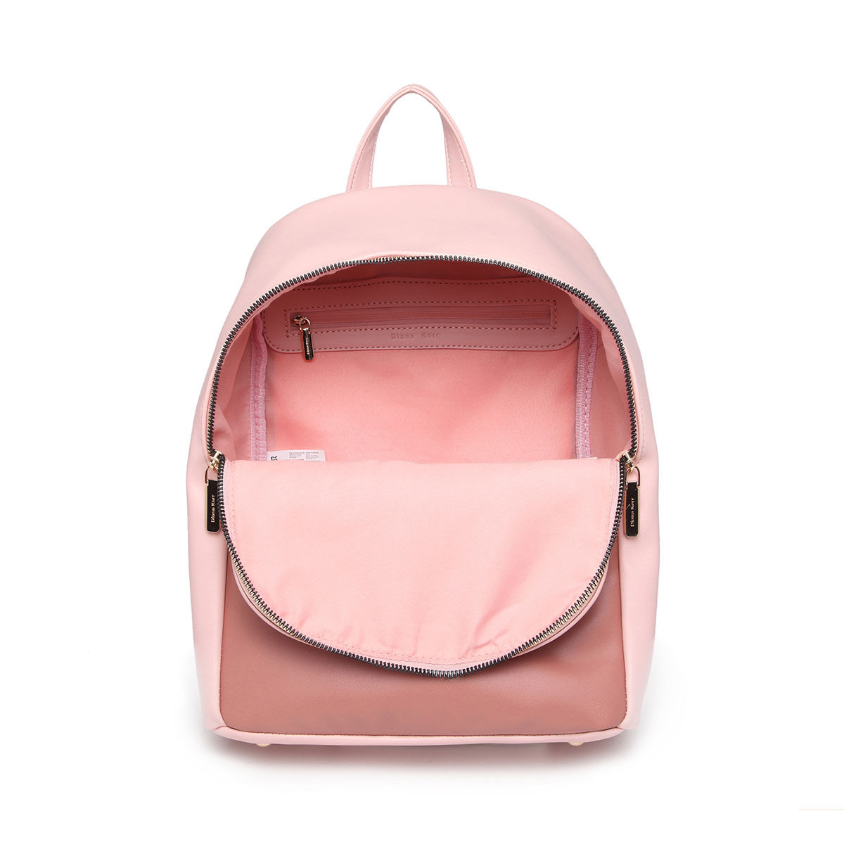 Buy Diana Korr Two Tone Checked Dk Backpack - Black Online