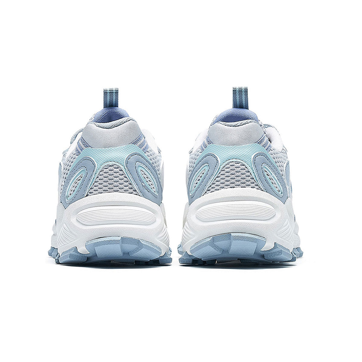 Buy Xtep Women Moonbeam Blue Textured Running Shoes Online