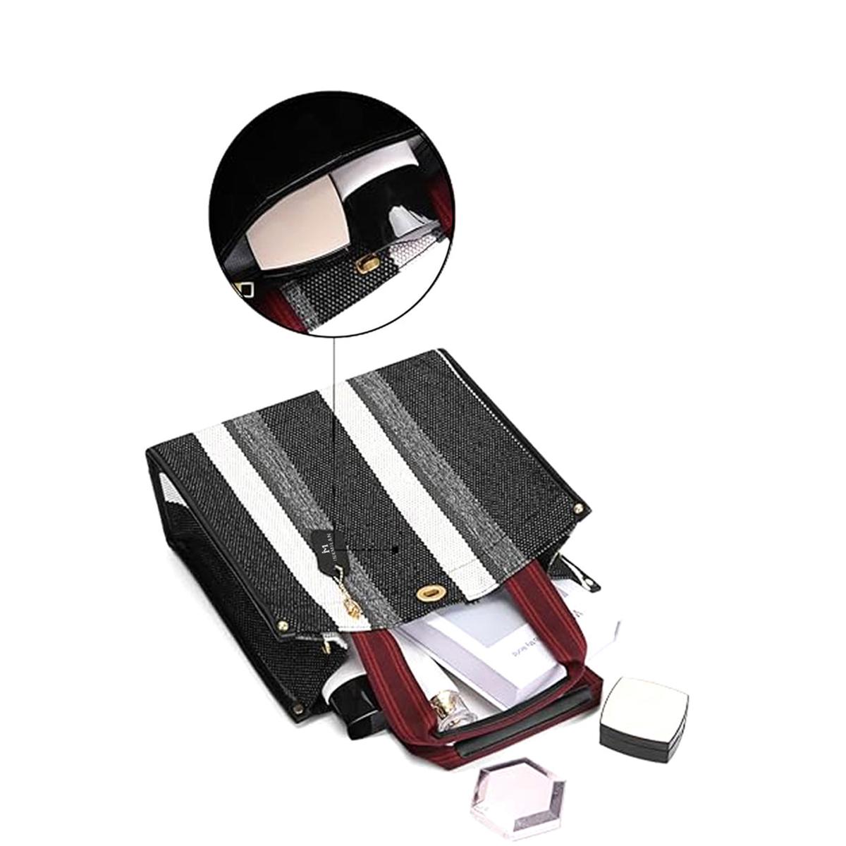 Buy Inkmilan Black Charm Tote Bag Online