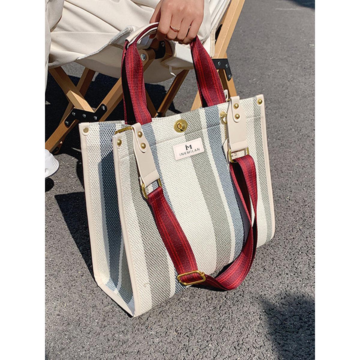 Buy Inkmilan White Charm Tote Bag Online
