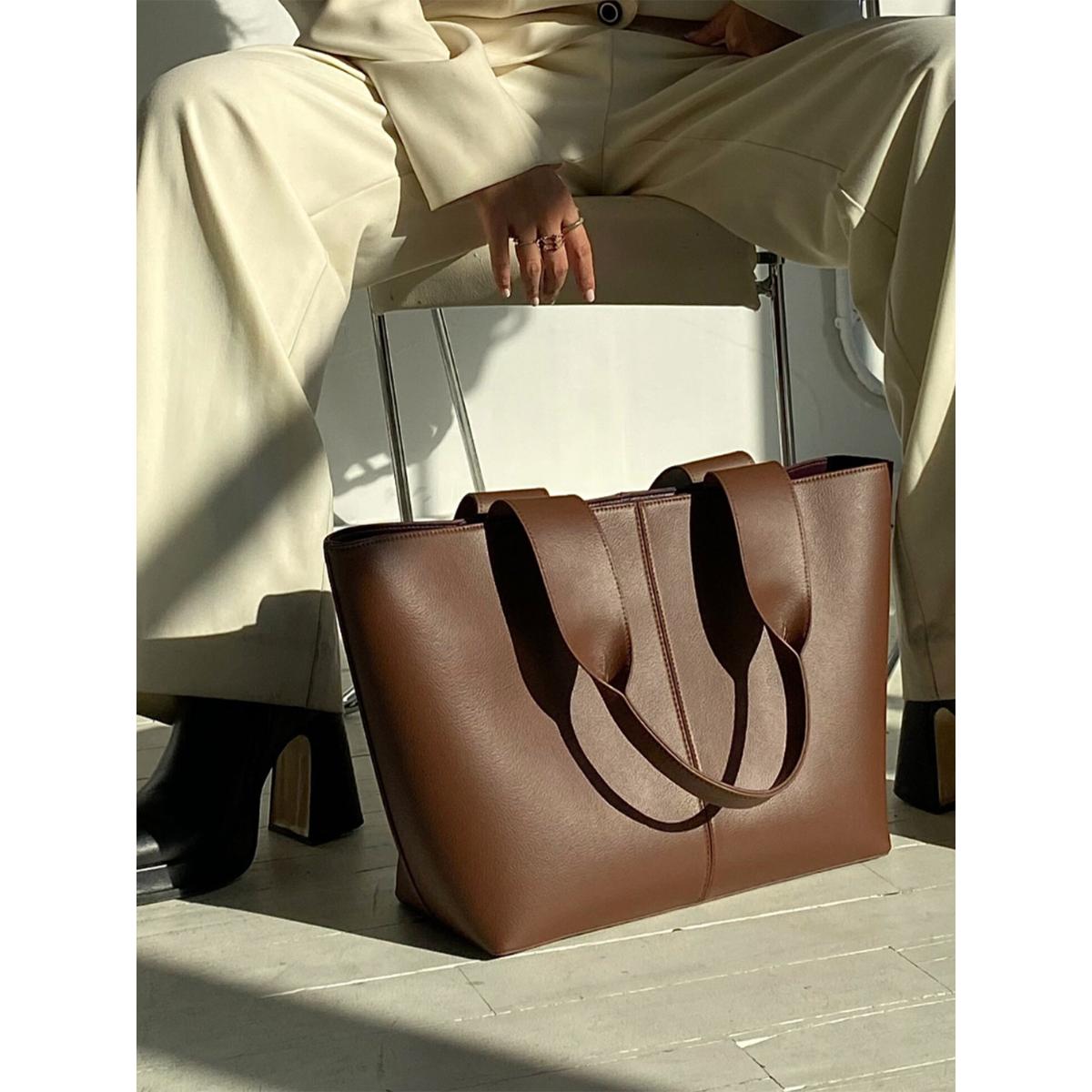 Buy Inkmilan Brown Kafet Tote Bag Online