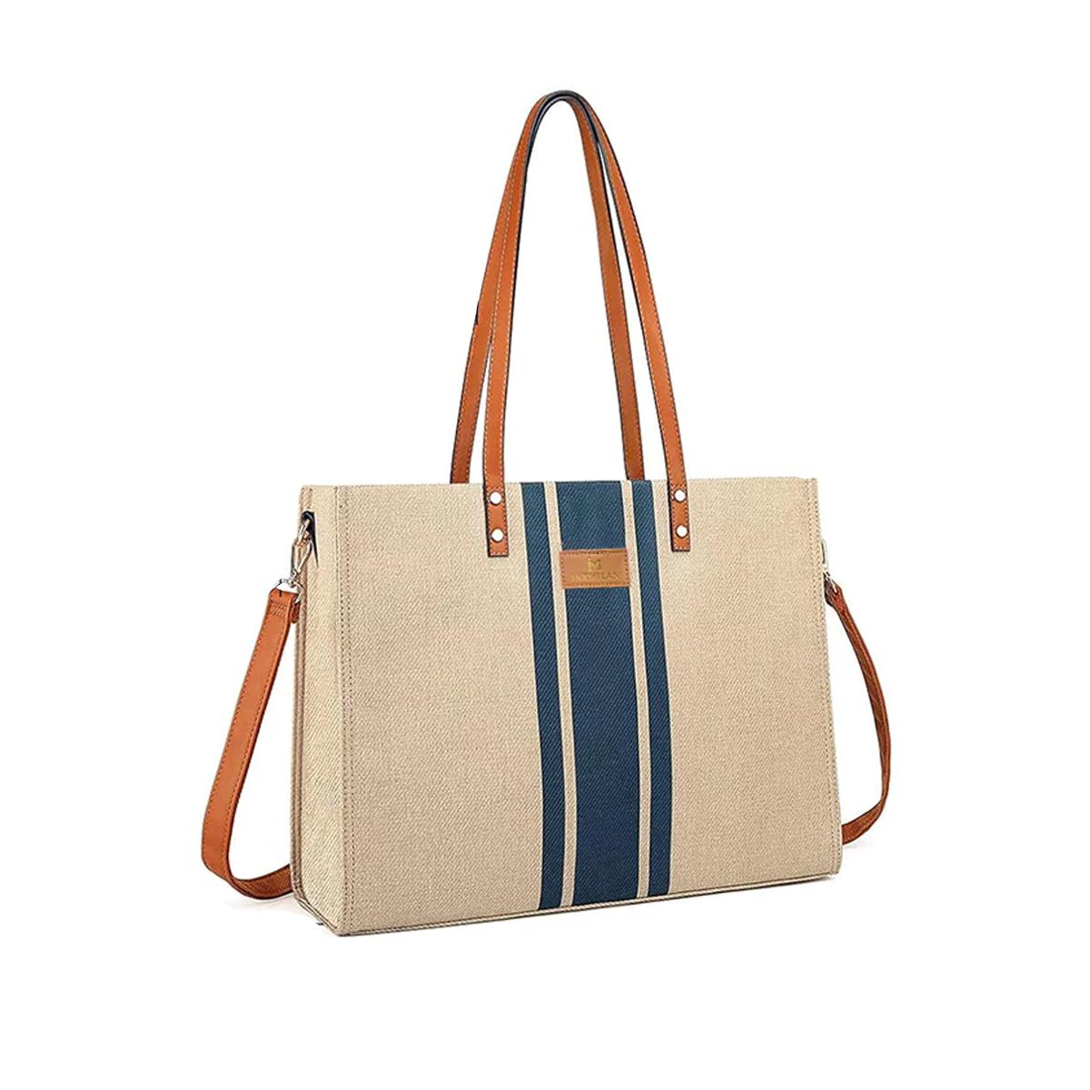 Buy Inkmilan Blue Natura Office Tote Bag Online