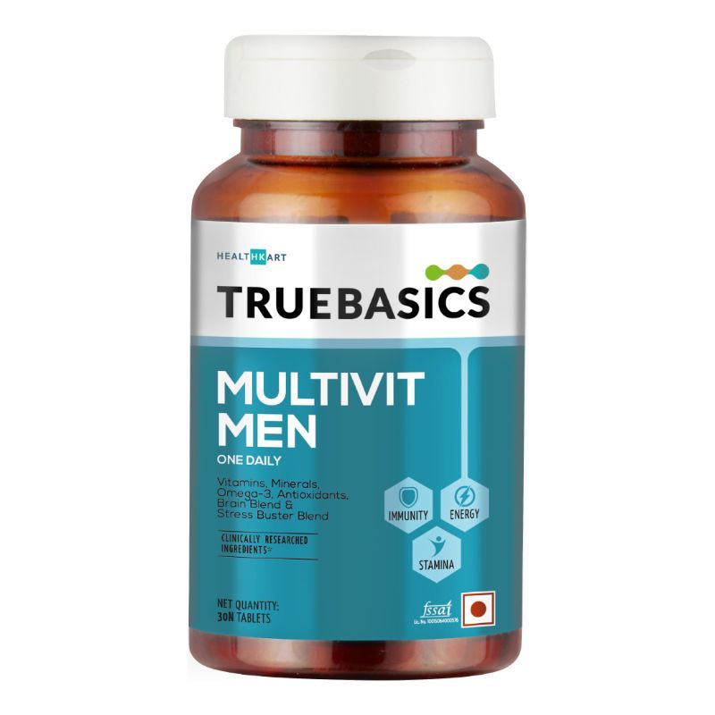 TrueBasics Multivit Men Multivitamin Tablets: Buy TrueBasics Multivit ...