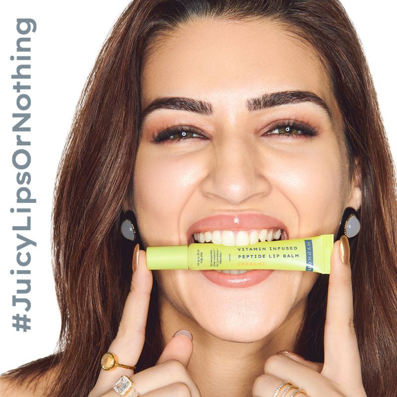 Buy Hyphen Vitamin Infused Peptide Lip Balm - Peach For Dry & Chapped ...
