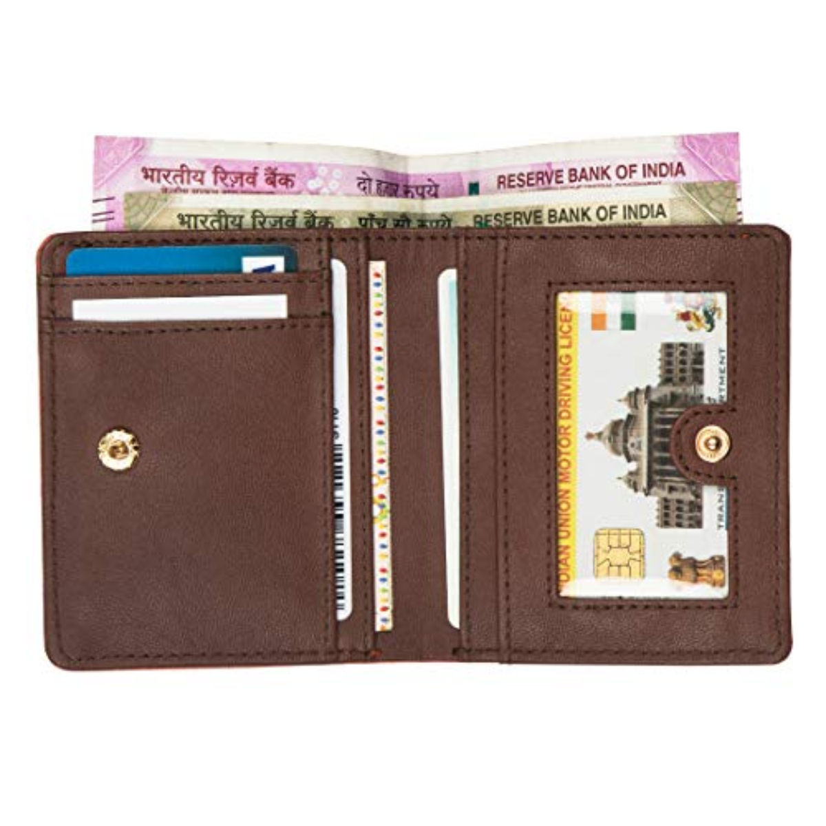 Buy Chumbak Bohemian Wheels Snap Button Wallet Online