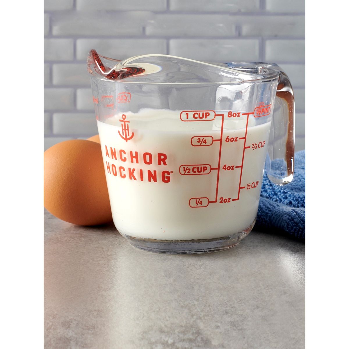 Buy ANCHOR HOCKING Measuring Cup for thinKitchen - 236 ml Online