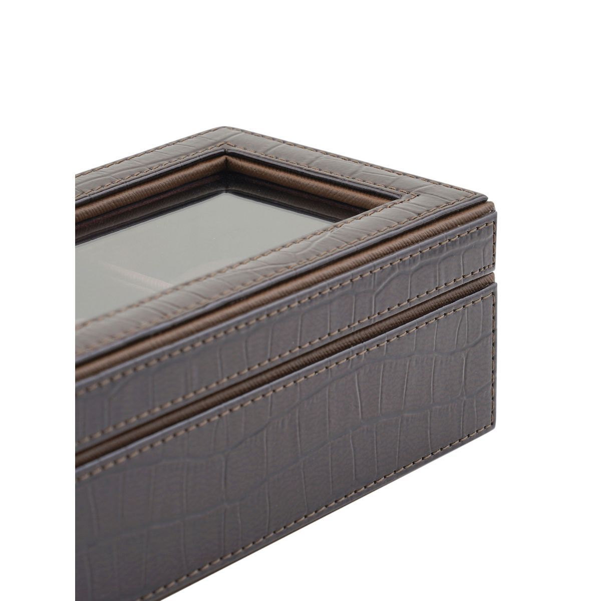 Buy Pure Home + Living 3 Box Brown Boris Watch Organiser Online