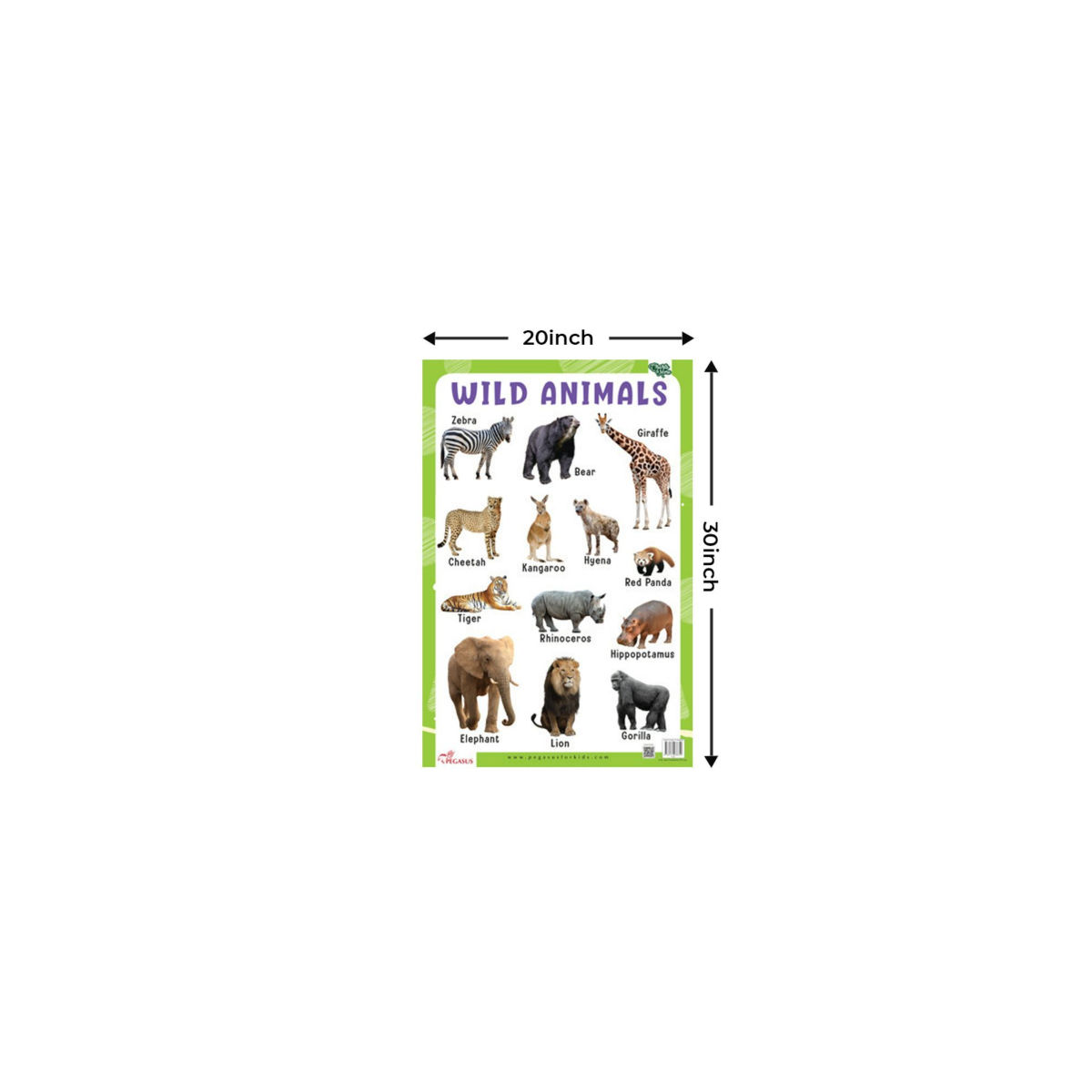 All Wild Animals Chart