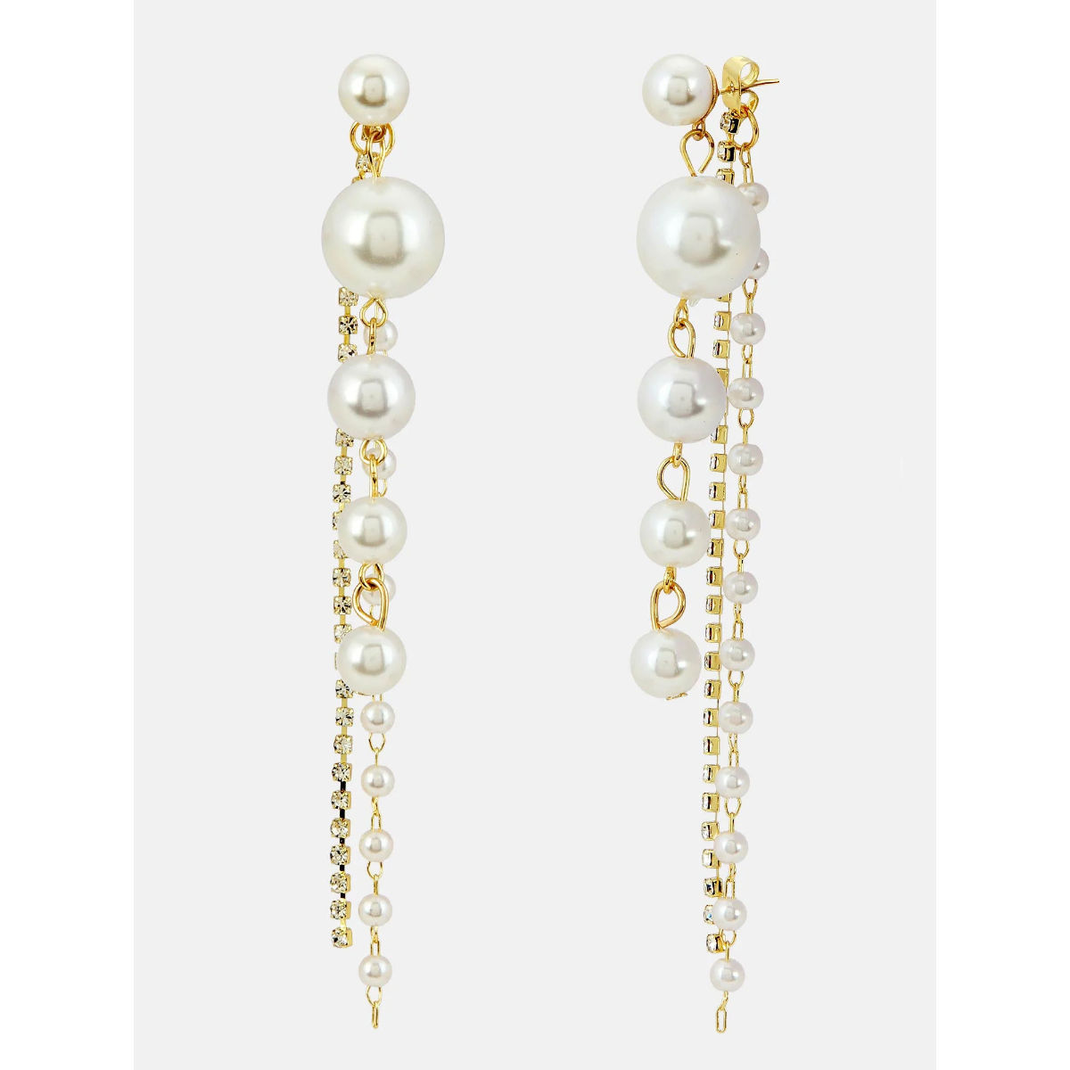 Buy Kazo Long Pearl Drop Earrings Online