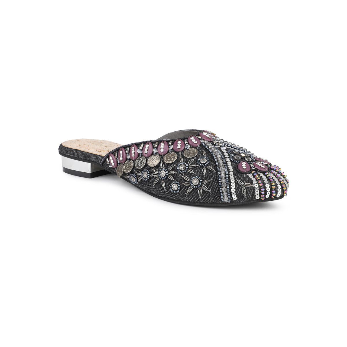 Buy Inc.5 Women Black Party Mules Online