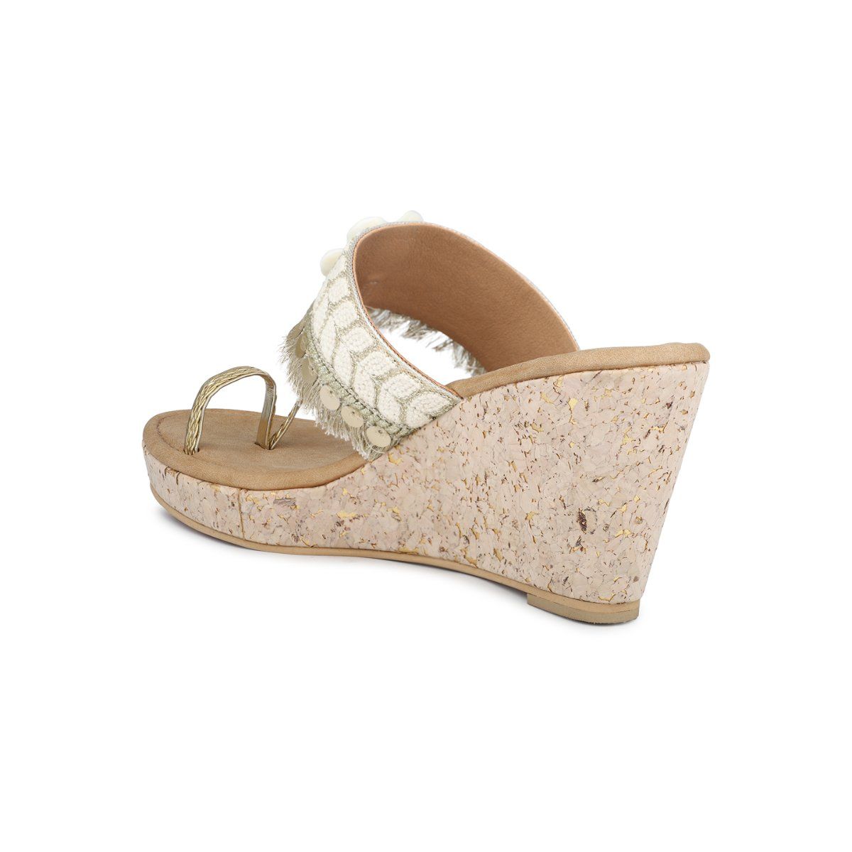 Buy Inc.5 Women Ivory Party Wedges Online