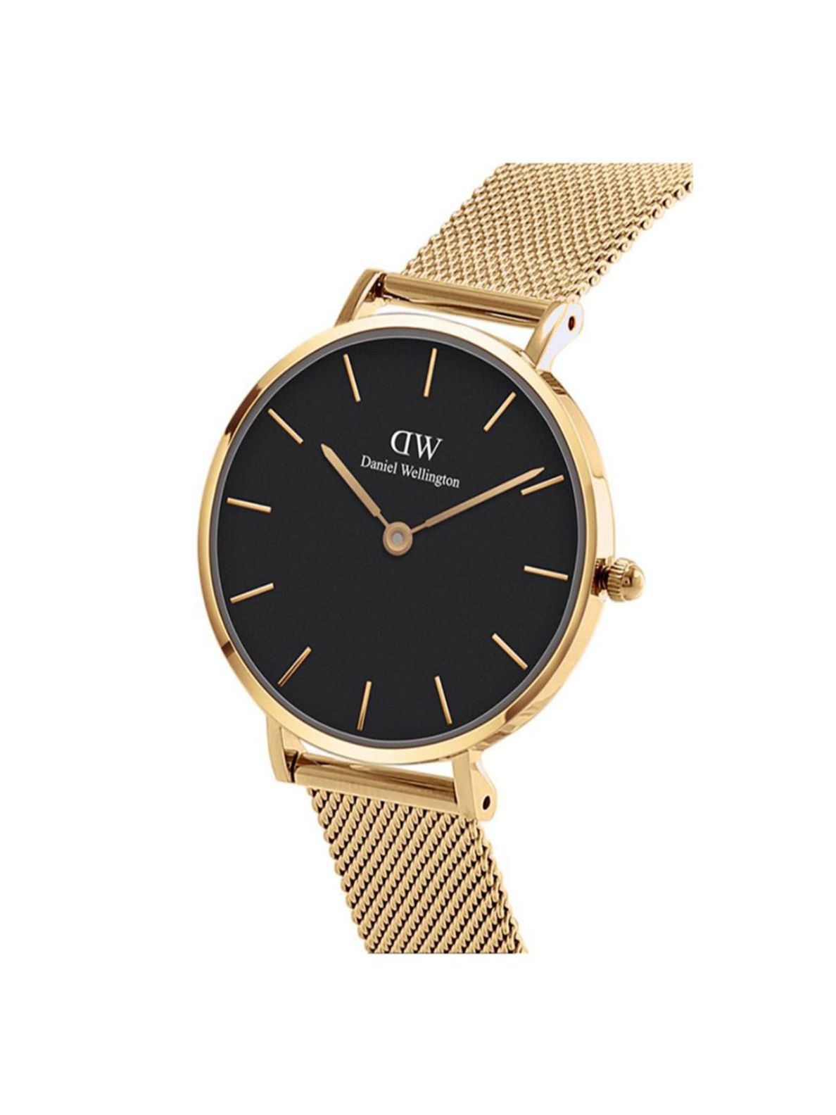 Daniel Wellington Petite Evergold Black Dial Watch: Buy Daniel ...