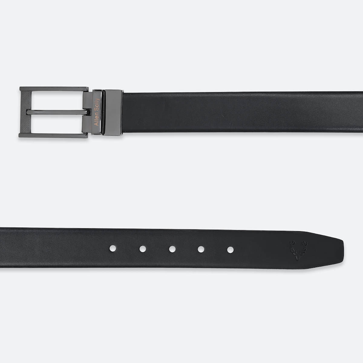 Allen Solly Men Black Solid Formal Belt: Buy Allen Solly Men Black ...