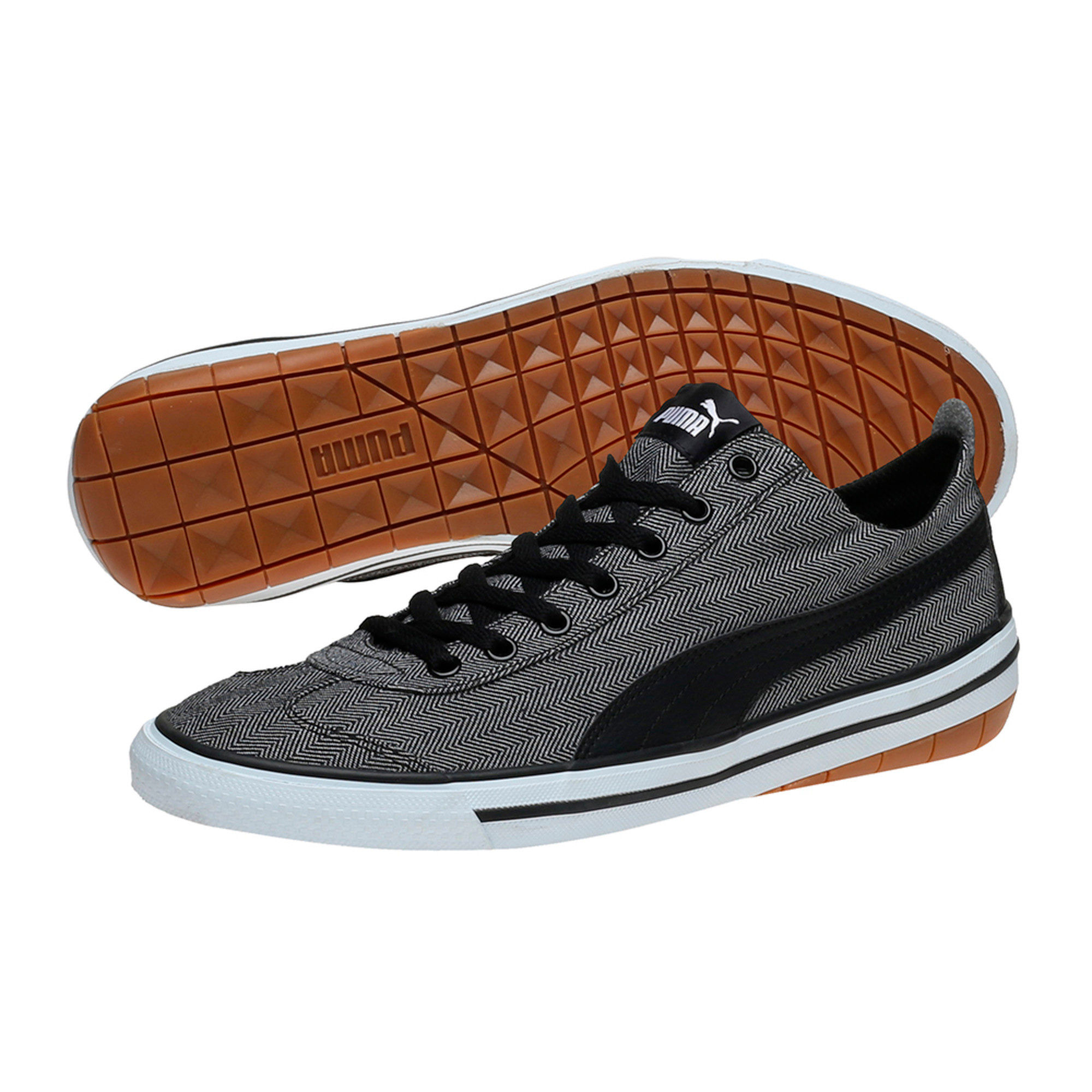 Puma 917 Fun Herringbone Unisex Black Sneakers (UK 7): Buy Puma 917 Fun ...