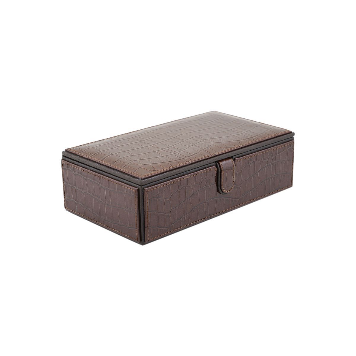 Pure Home + Living Small Brown Boris Lid Box: Buy Pure Home + Living ...