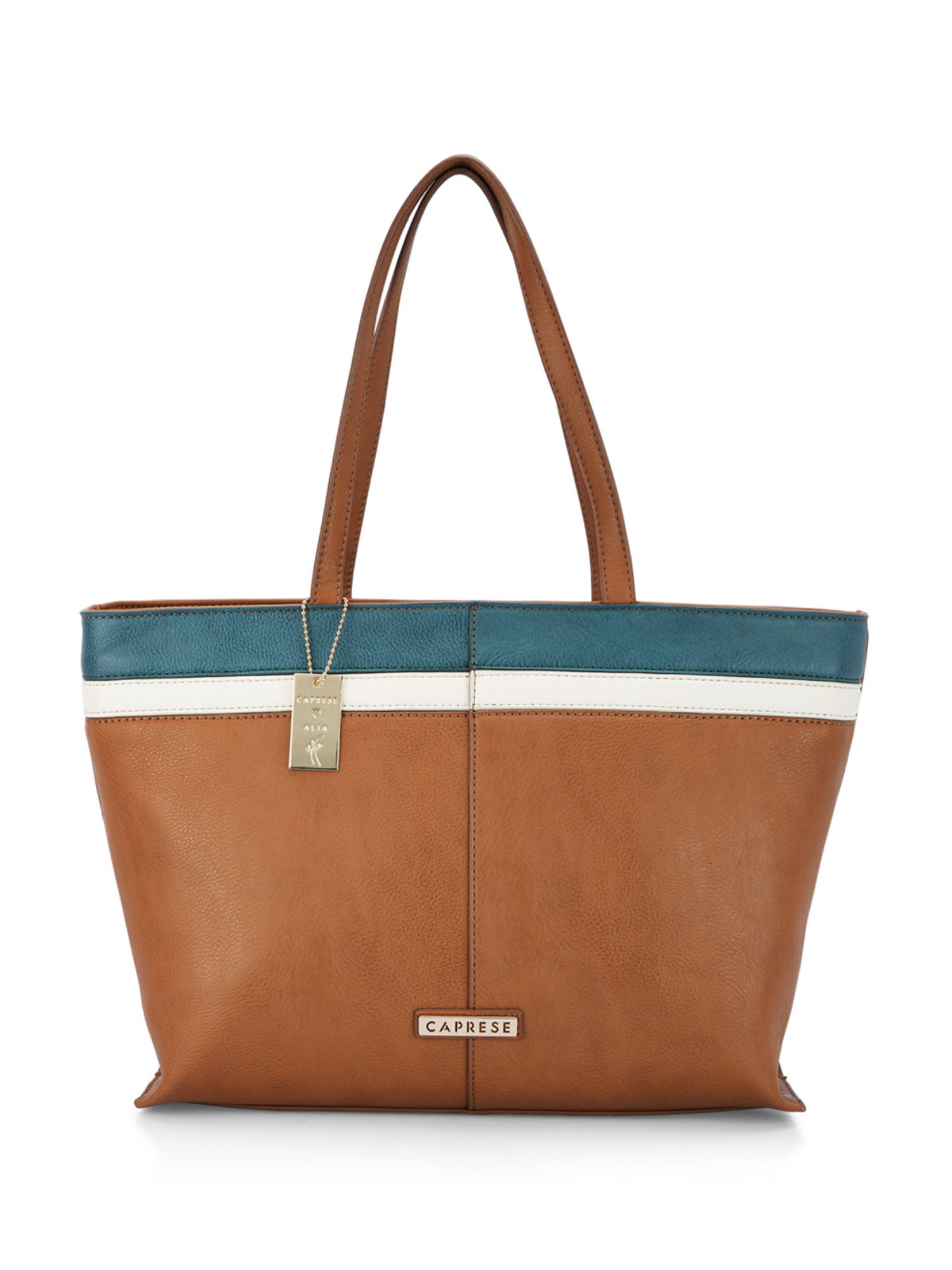 Buy Caprese Monna Large Tan Tote Bag Online