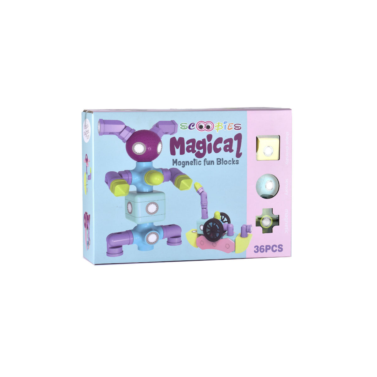 Scoobies Magical Magnetic Fun Blocks: Buy Scoobies Magical Magnetic Fun ...