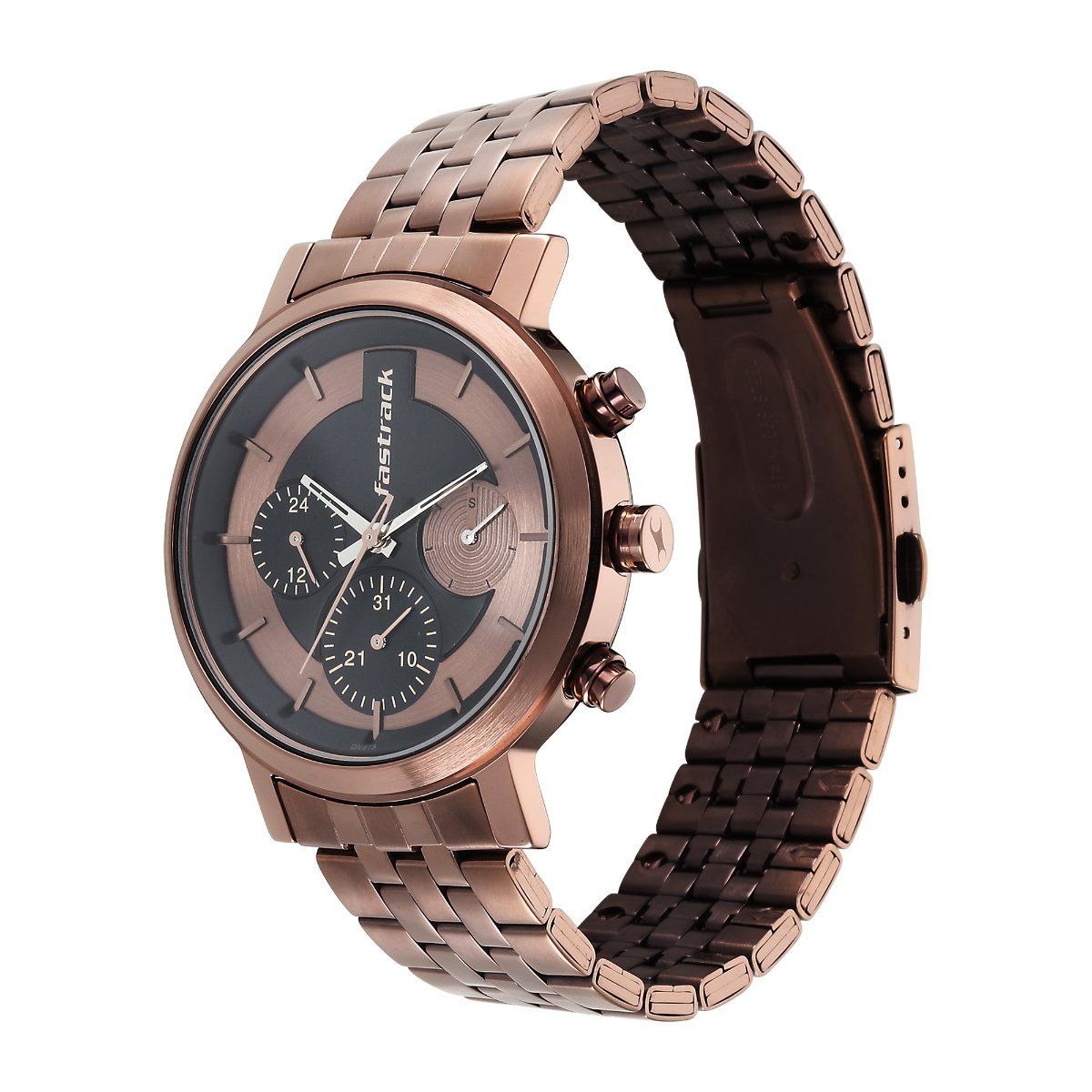 Buy Fastrack Tick Tock 2.0 Multi-colour Dial Multifunction Watch for ...