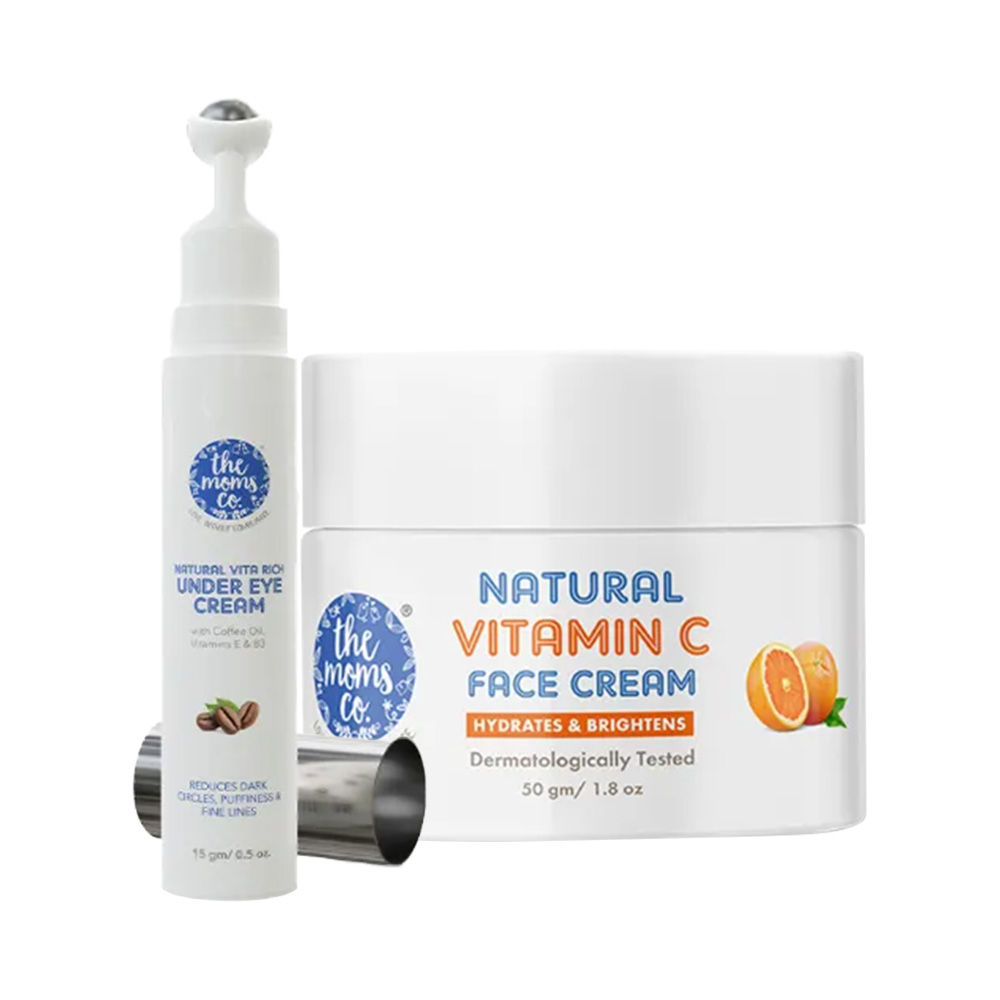 The Moms Co Under Eye Cream With Vitamin C Face Cream Buy The Moms Co