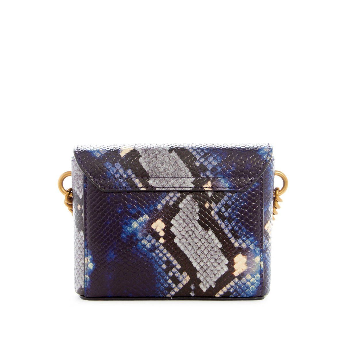 Buy Guess Shinny Micro Mini Crossbody Bag - Blue Online