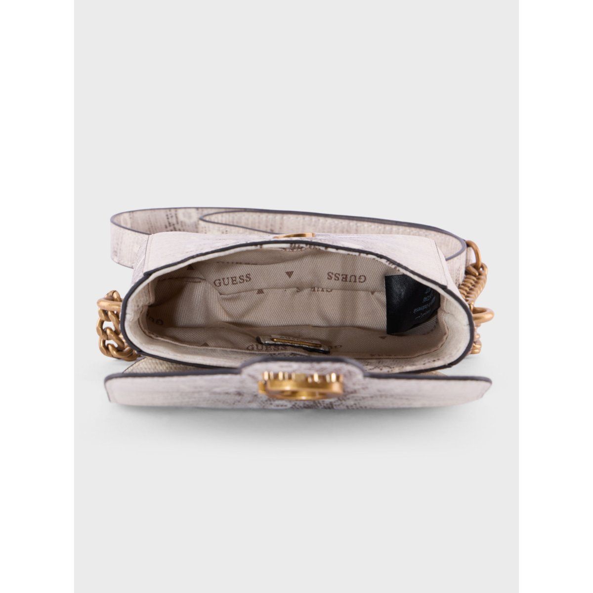 Buy Guess Shinny Micro Mini Crossbody Bag - Brown Online