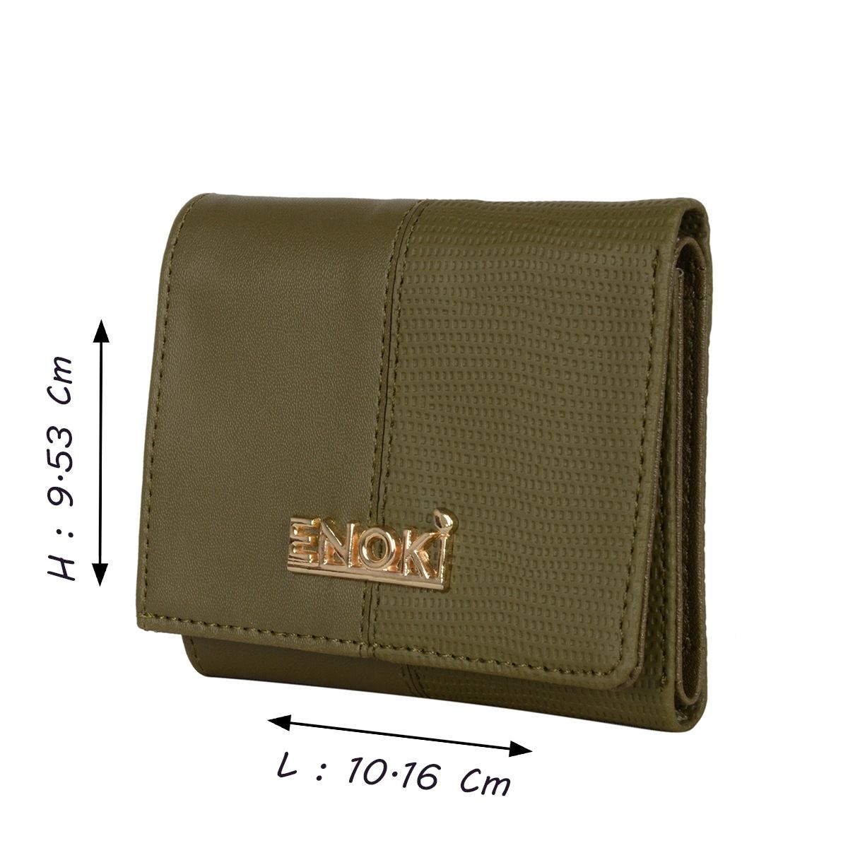 Buy Enoki Women Wallet - Green Online