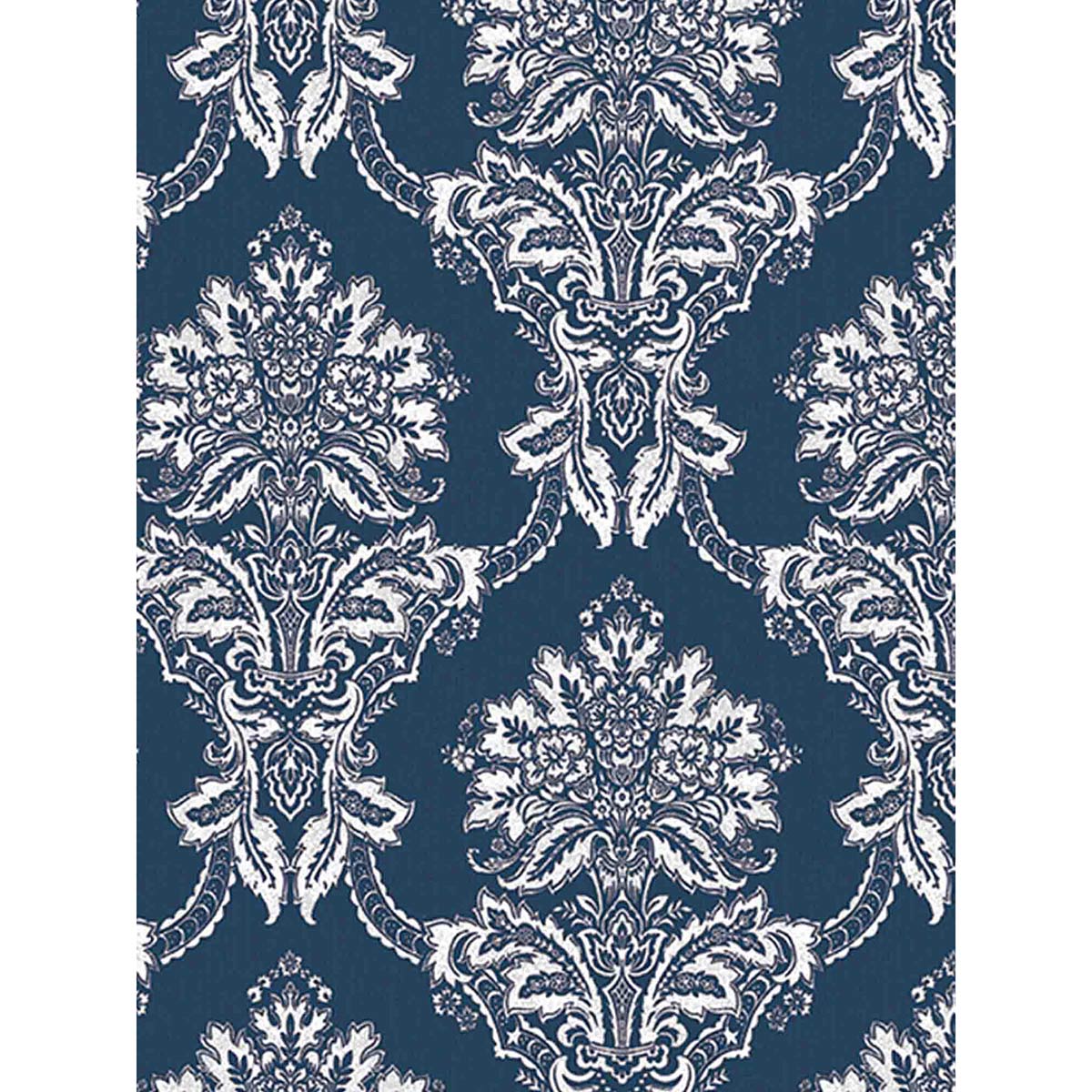 Buy Excel Wallpaper Alexanderstone In Blue Floral Damask Online
