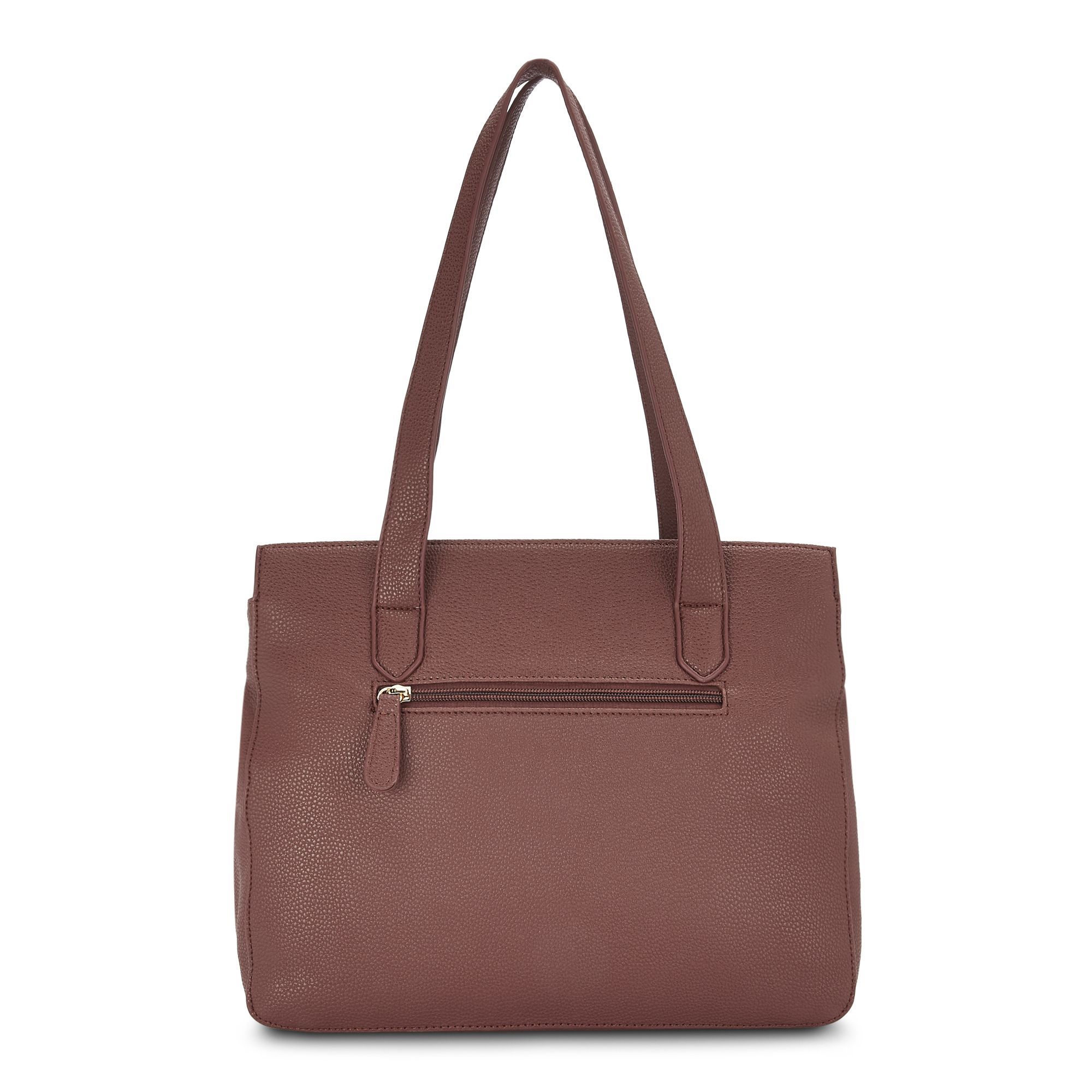 Buy Lavie Shakira Large Satchel Bag (Brown) Online