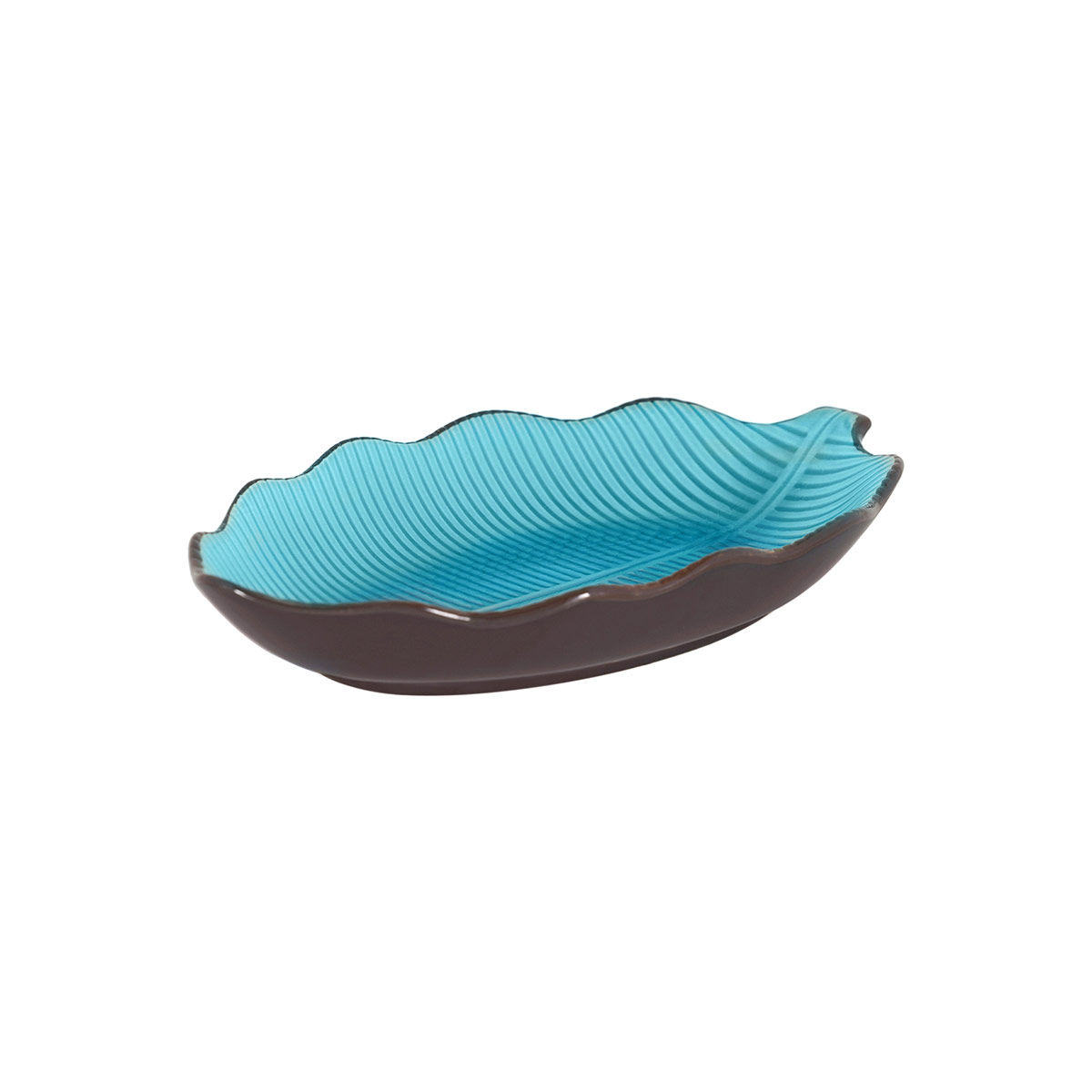 Pure Home + Living Pear Blue Leaf Platter: Buy Pure Home + Living Pear ...