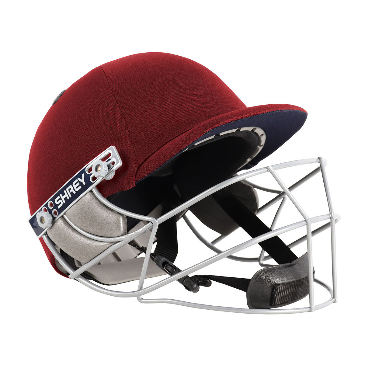 Buy Shrey Match 2.0 Steel-Maroon Cricket Helmet Online