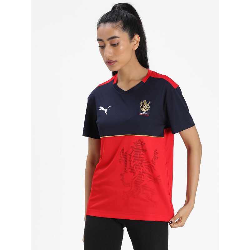Buy Puma Royal Challengers Bangalore Women's Fan Jersey - Blue Online