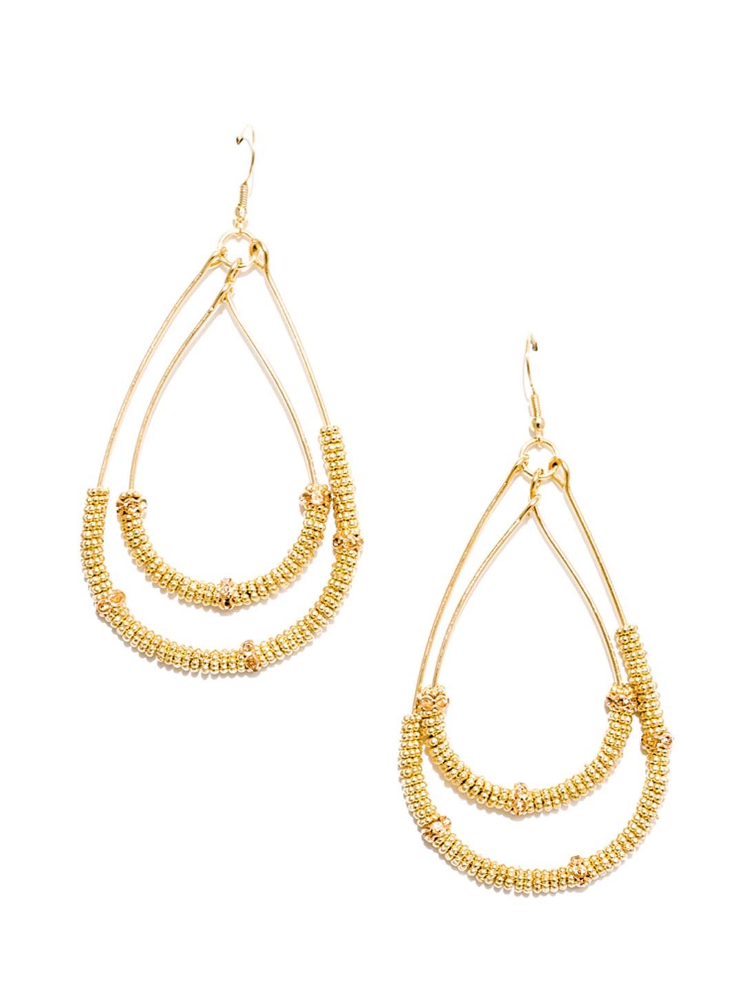 Buy Pipa Bella by Nykaa Fashion Layered Flower Earrings Online