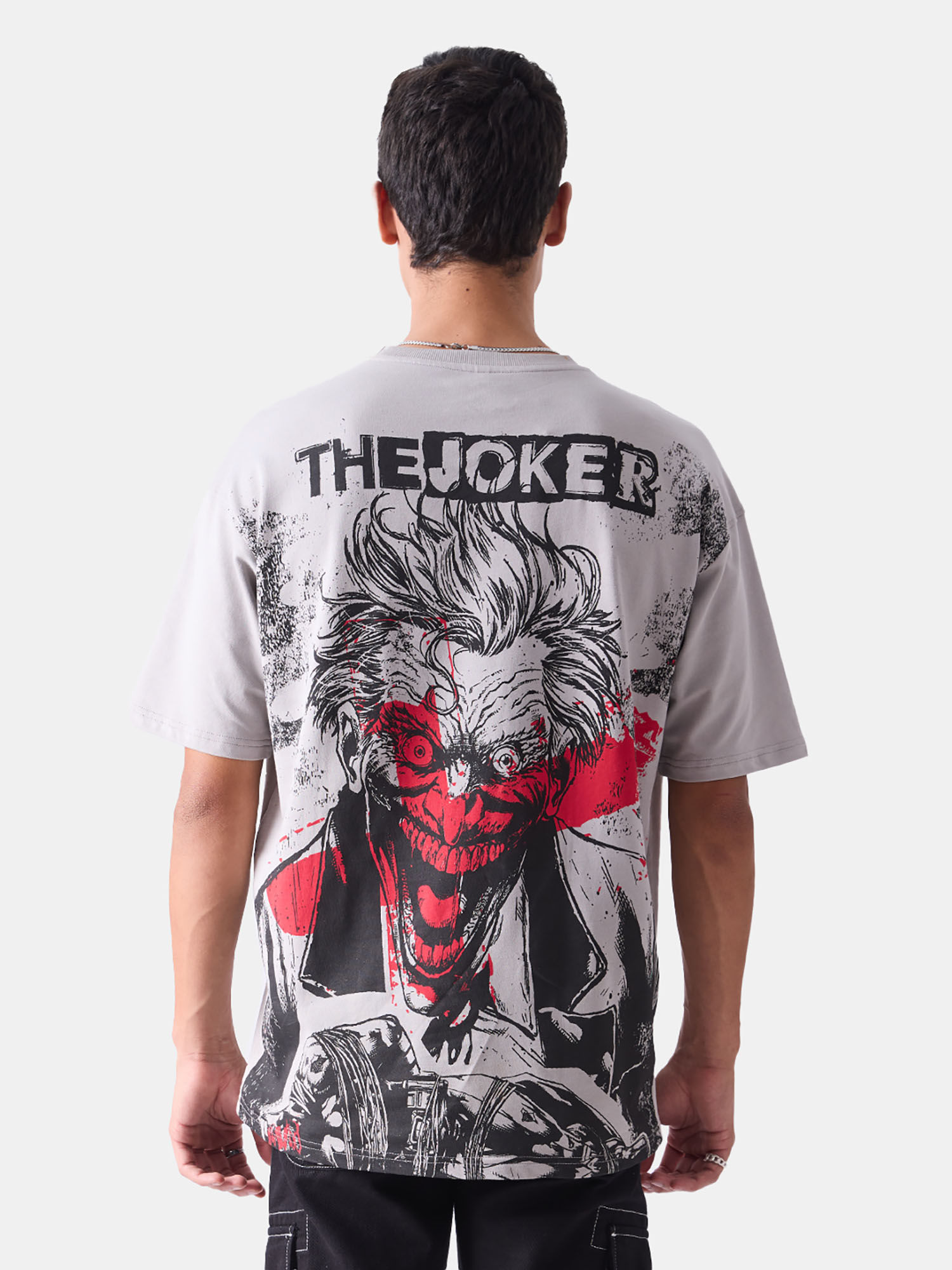 Buy The Souled Store Official Joker Forever Evil Oversized T-shirts For ...