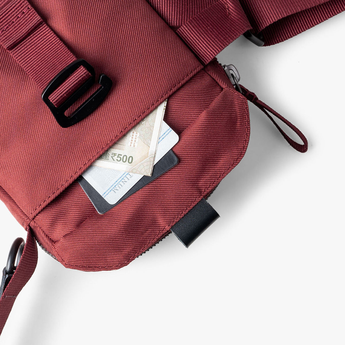 DailyObjects 100% Recyled PET Red Clay Cobble Sling Crossbody Bag: Buy ...