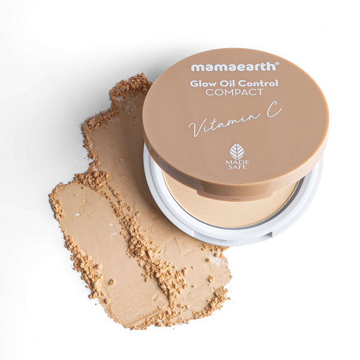 Mamaearth Glow Oil Control Compact SPF 30 With Vitamin C & Turmeric ...