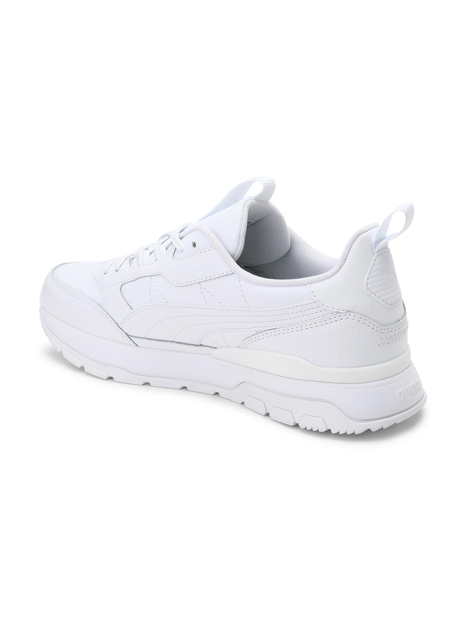 Buy Puma R78 Trek Lth Unisex White Sneakers Online