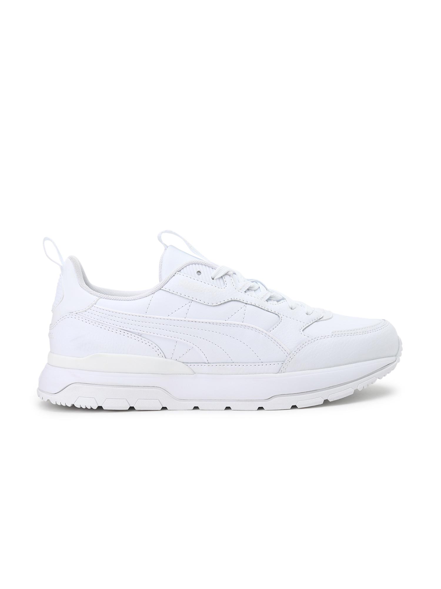 Buy Puma R78 Trek Lth Unisex White Sneakers Online