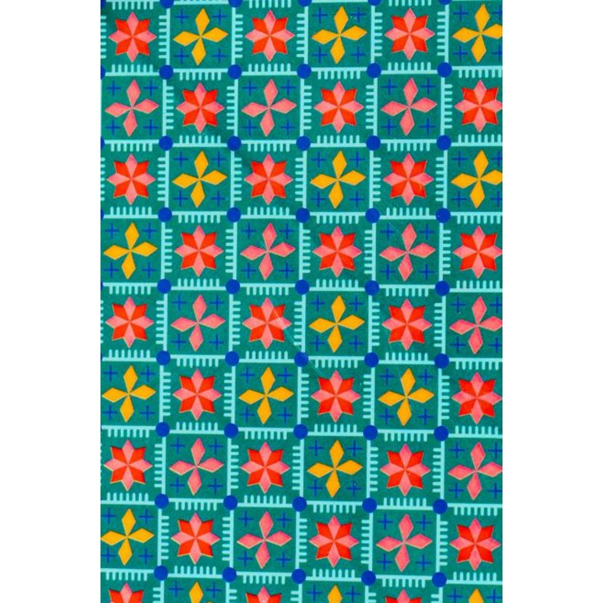 Buy The Pitara Project Box Wooden Printed Deco Turquoise Online