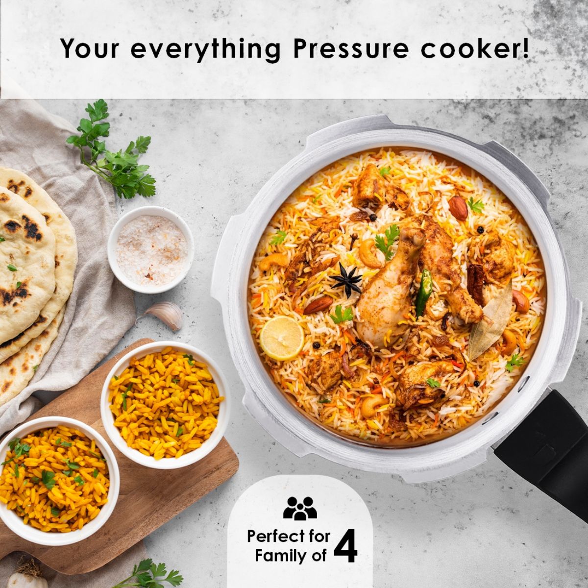 Buy Wonderchef Ultima Pressure Cooker Outer Lid 3L Online