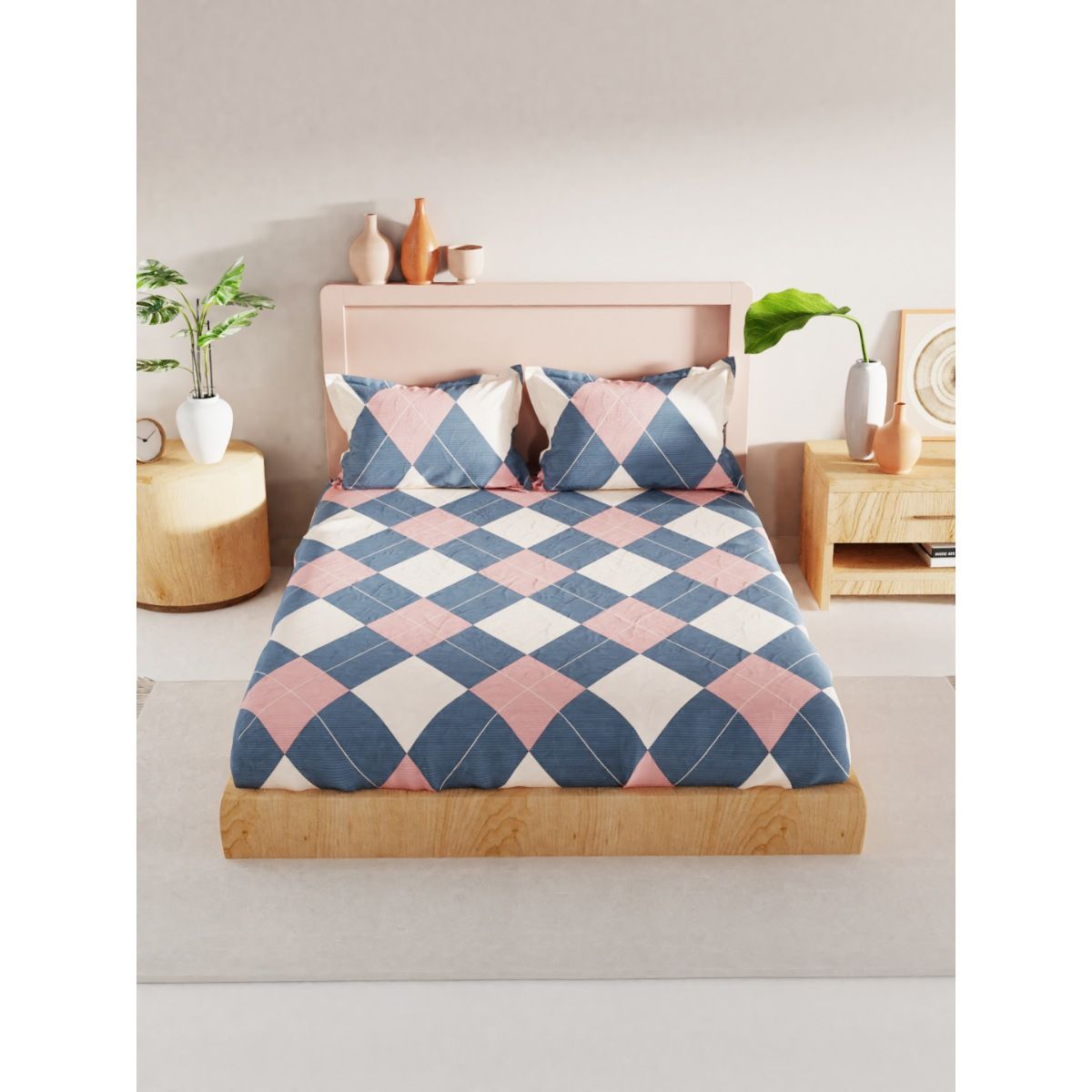 Buy BIANCA Bamboo Micro King Bedsheet with 2 Pillow Covers -3pc set Online