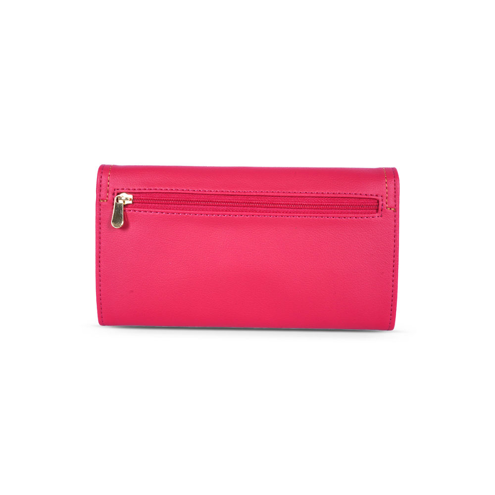 Buy Baggit Lwxe Strive Emily Red Solid Wallet Online