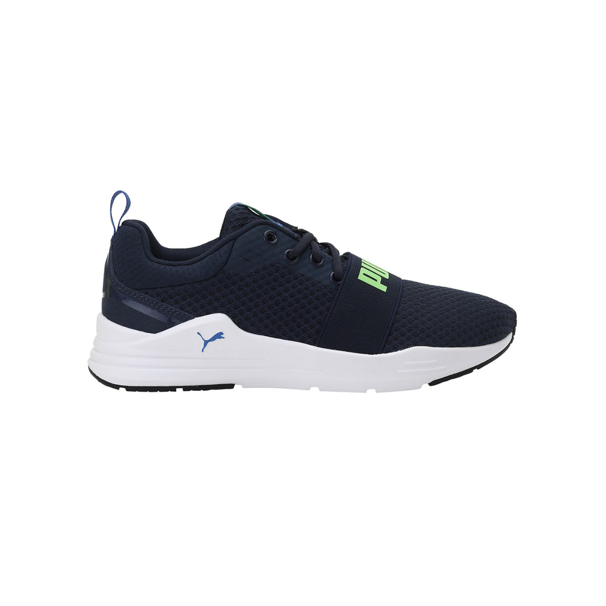 Buy Puma Wired Run Ripstop Unisex Navy Blue Running Shoes Online