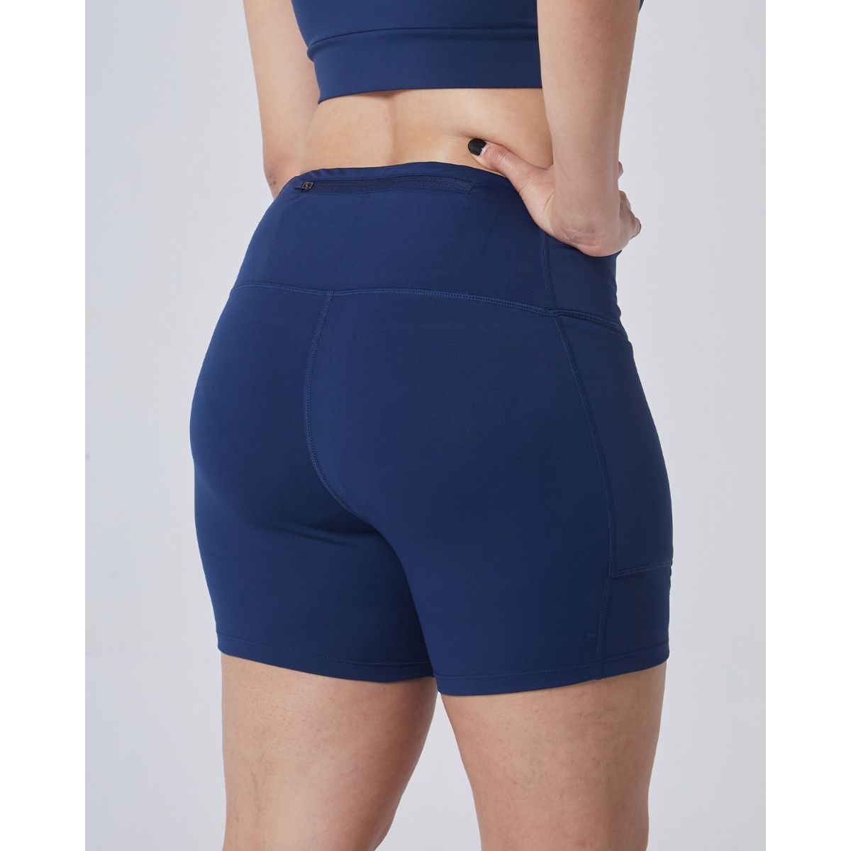 Bliss Club Women Navy Blue The Ultimate Shorties with 2 Pockets: Buy ...