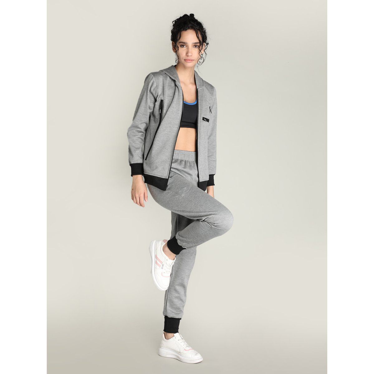 Chkokko Women Winter Sport Hooded Jacket - Grey: Buy Chkokko Women ...