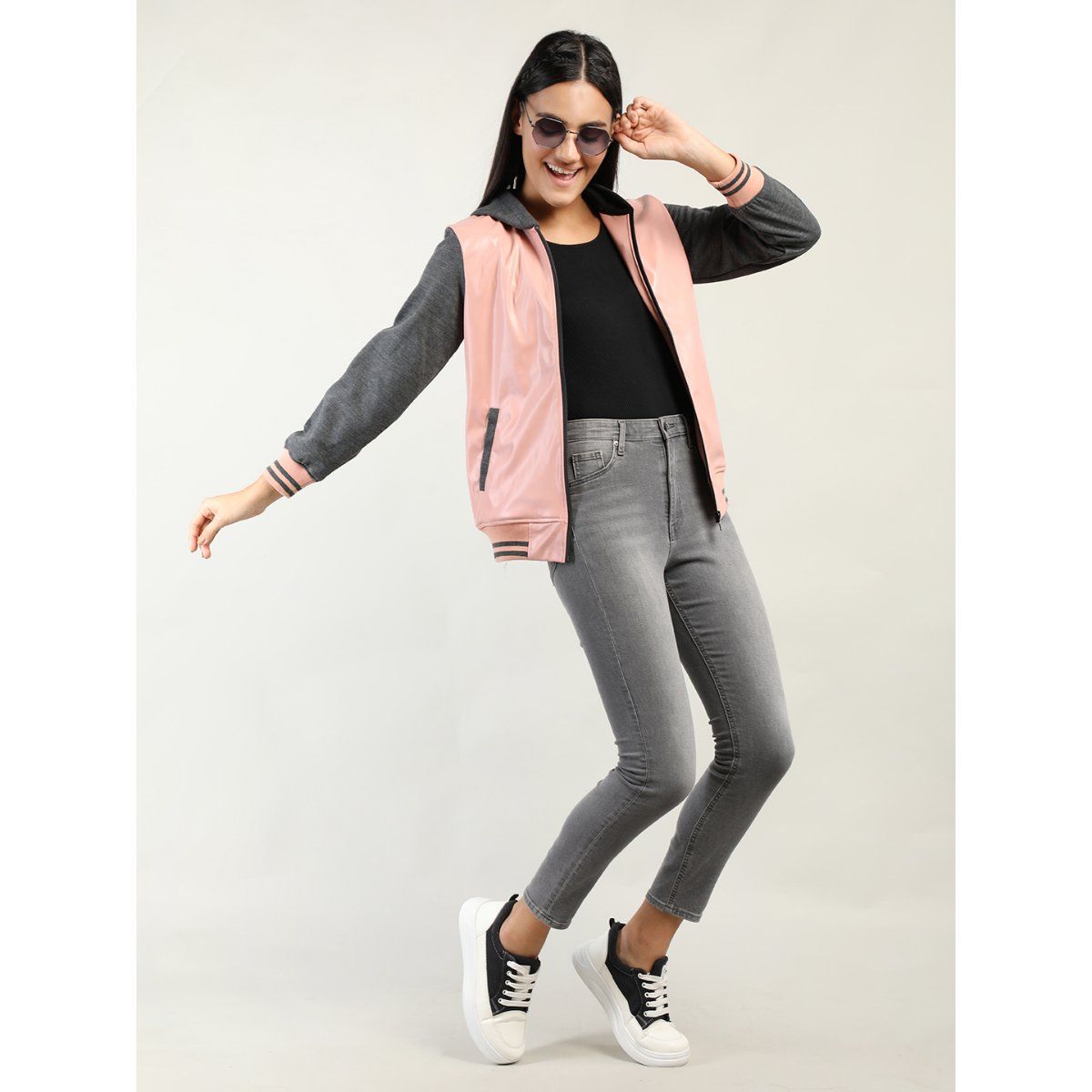 Buy Chkokko Women Winter Sport Hooded Jacket - Pink Online