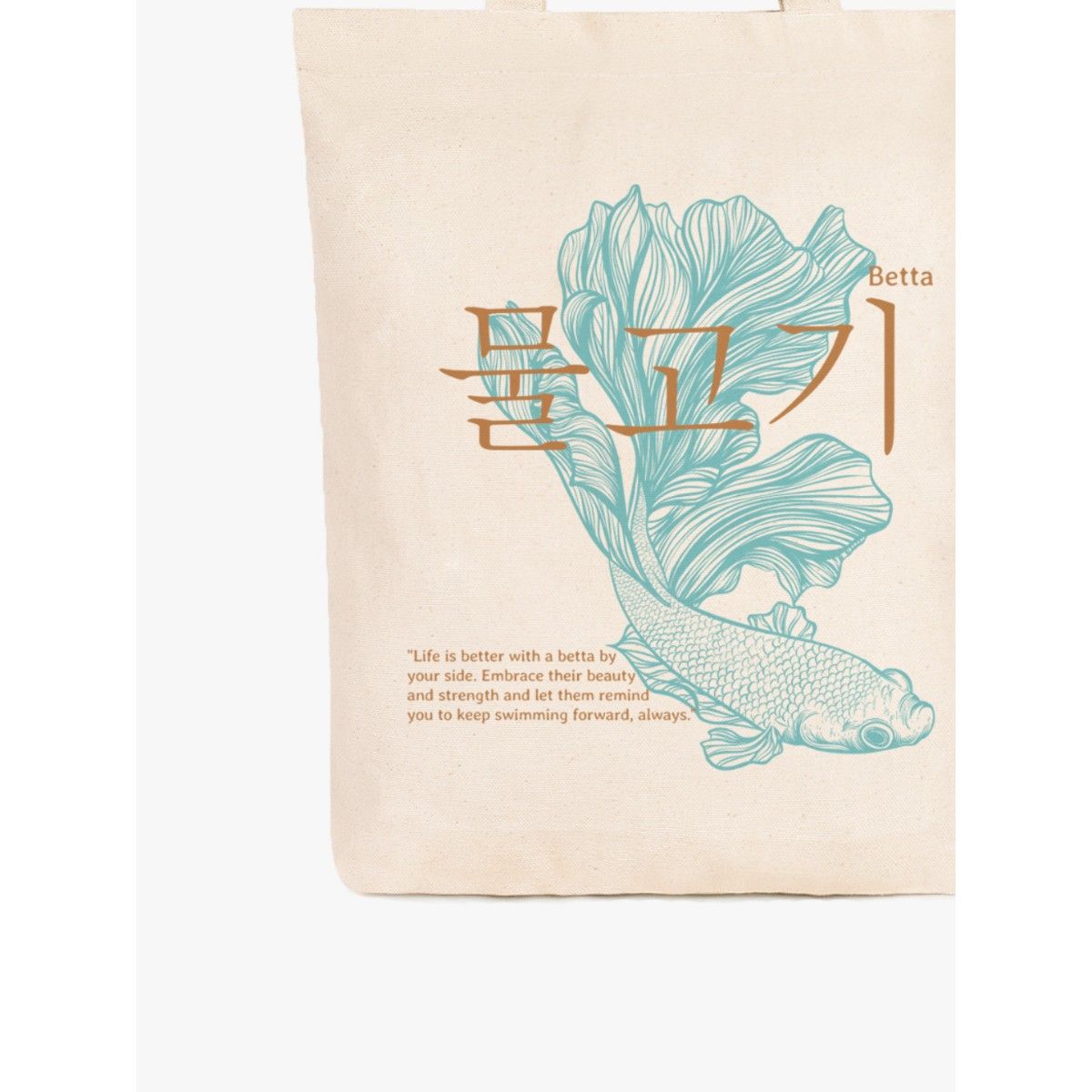 Buy EcoRight Tote Bag - Betta Fish Online