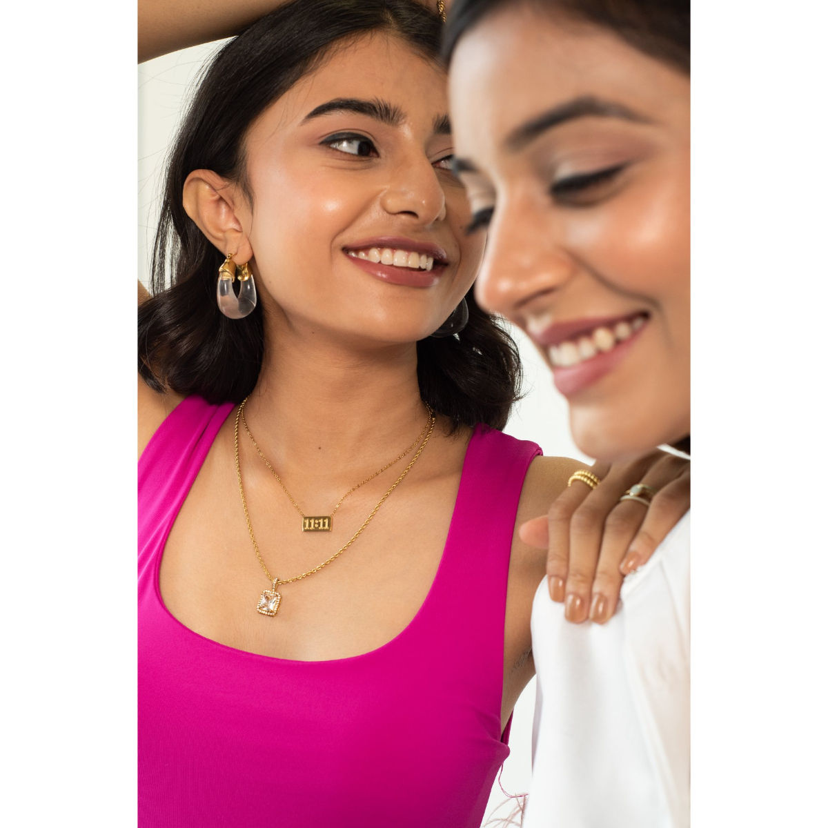 Buy Perfectly Average 11:11 Necklace | 18K Gold Plated Jewellery For ...