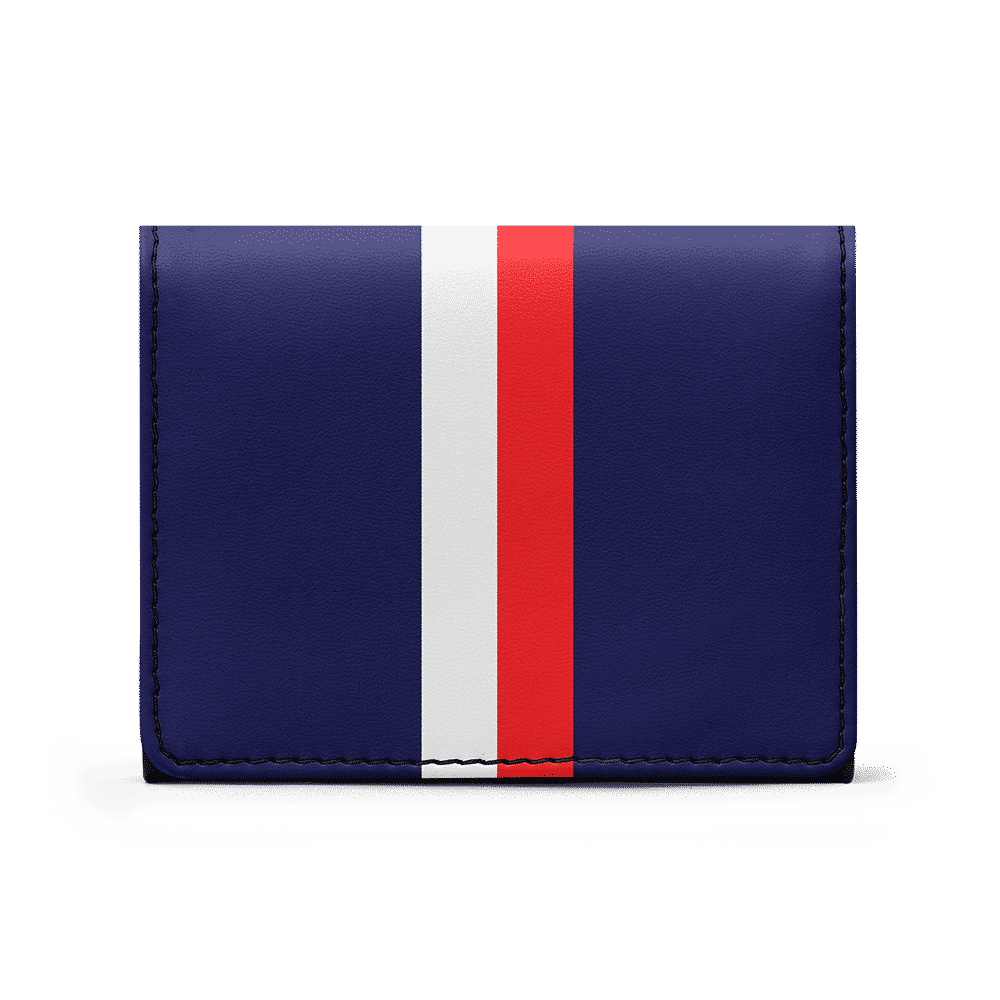 Buy DailyObjects Go Faster Stripe - Flip Top Card Wallet Online