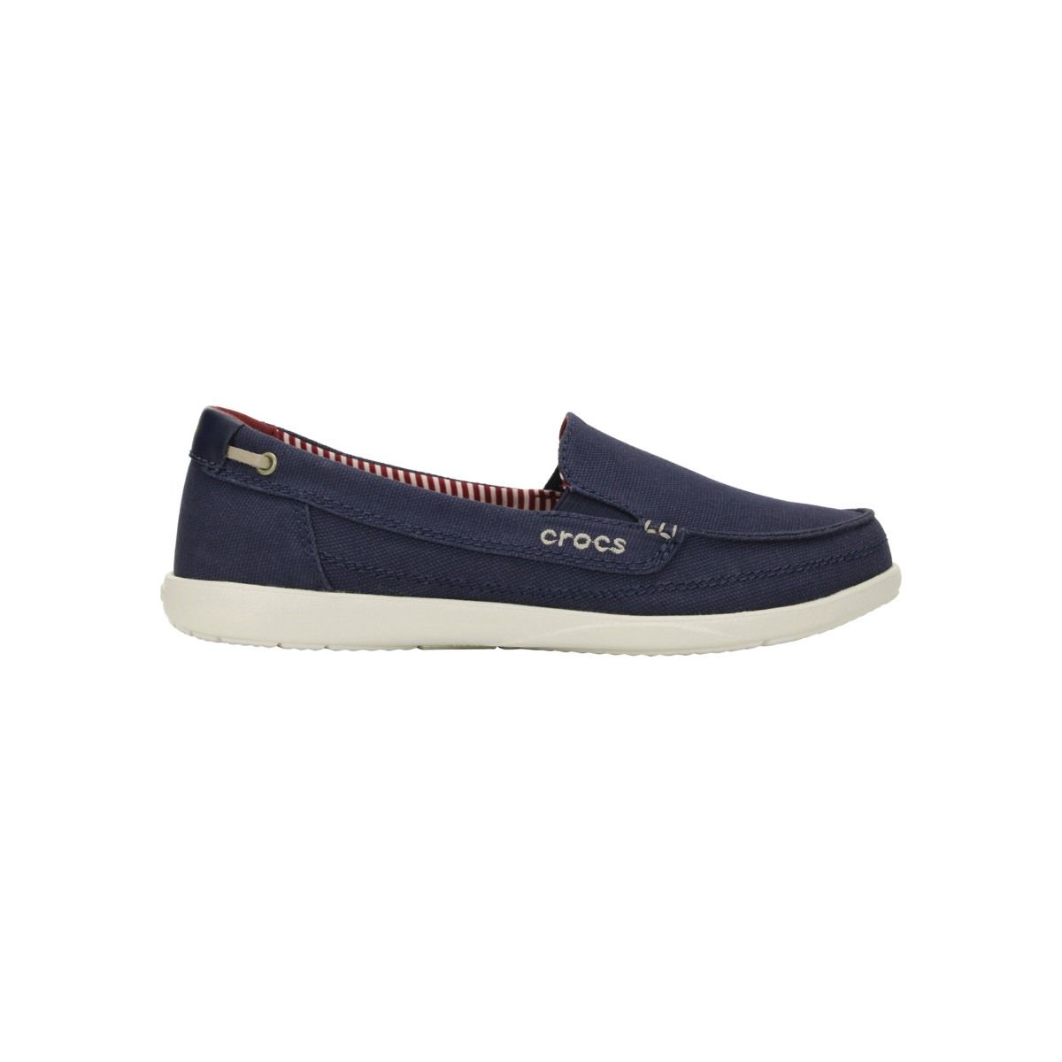 Buy Crocs Navy Blue Walu Loafers Online